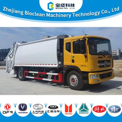 China Municipal Sanitation Garbage Compactor Truck 89km/H Maximum Speed for sale