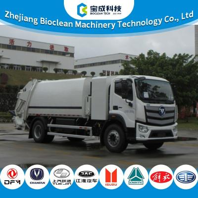 China FTTB080C Engine Garbage Compactor Truck 18 Ton Electric Waste Collection Vehicles for sale