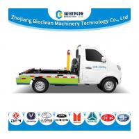 Quality Gasoline 92# Used Hooklift Dumpster Truck 4.1M3 1.5ton Hook Loader Garbage Truck for sale
