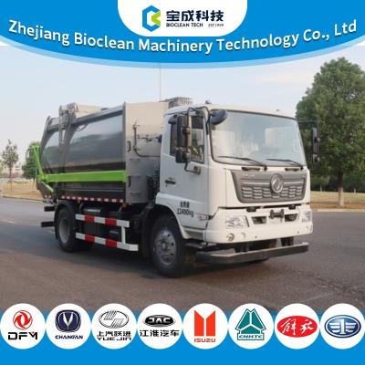 China 12500KG Safety Rubbish Compactor Truck With High Capacity Storage for sale