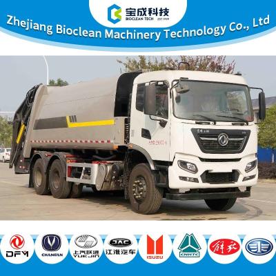 China 25000KG Compression Garbage Truck Garbage Compactor Vehicle With DDi75E260-60 Engine for sale