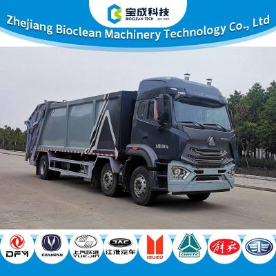 China 25000kg Diesel Engine Compressed Garbage Truck High Cleaning Efficiency ZBJ5250XX for sale