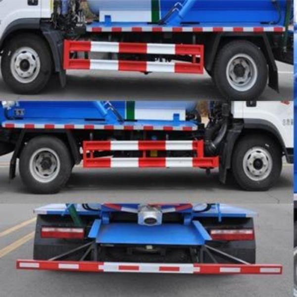 Quality 5m3 5000L 9.1tons Sewer Suction Truck Strong Power For Efficient Work for sale