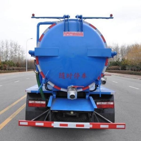 Quality 5m3 5000L 9.1tons Sewer Suction Truck Strong Power For Efficient Work for sale