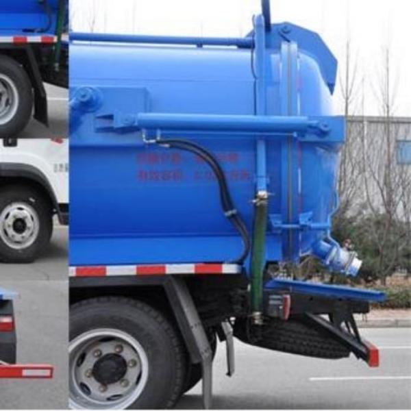 Quality 5m3 5000L 9.1tons Sewer Suction Truck Strong Power For Efficient Work for sale