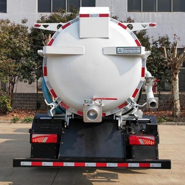 Quality Pure Electric Sewer Suction Vehicle 5.04m3 5040L 11.8tons With TZ365XSC07 Engine for sale