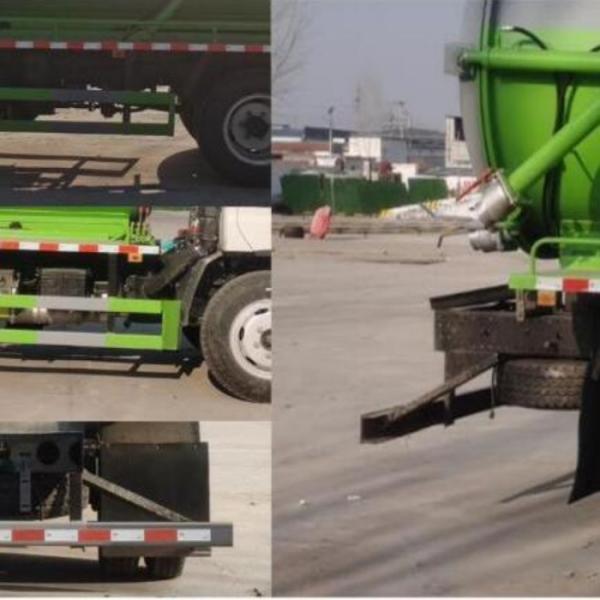 Quality 8m3 8000L 12tons Diesel Sewage Suction Truck With YCY30195-66 Engine for sale