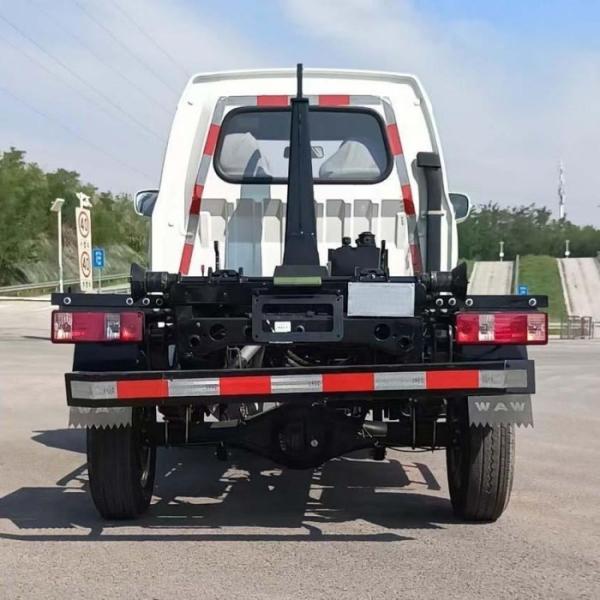 Quality Gasoline Powered 2.84ton Waste Dump Truck For Garbage Collection And Transportat for sale