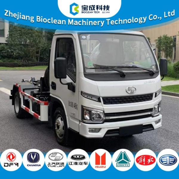 Quality 4.5ton Diesel Trash Dump Truck Trash Transport Truck With Q23-132E60 Motor for sale
