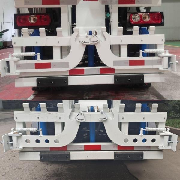 Quality 4500kg 3.3m3 Garbage Dump Truck Diesel Powered For Environment Clean for sale
