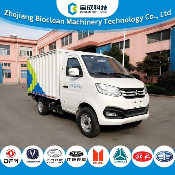 Quality Light Duty Dumpster Trash Pick Up Truck Junk Removal Pickup Truck 1610kg for sale