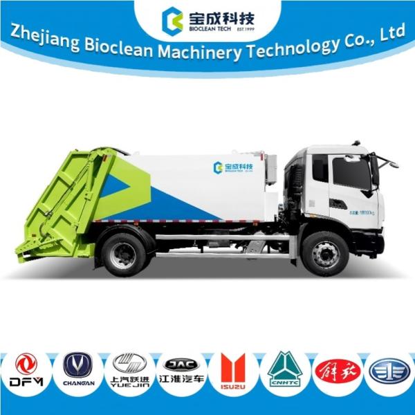 Quality 18000kg Garbage Compactor Truck User Friendly Design Corrosion Resistance for sale