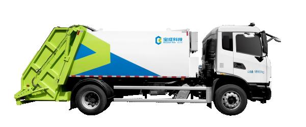 Quality 18000kg Garbage Compactor Truck User Friendly Design Corrosion Resistance for sale