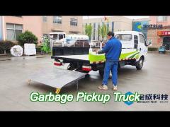light duty dumpster trash pick up truck junk removal pickup truck 1610kg