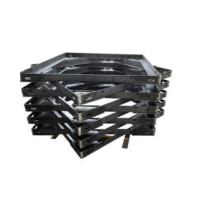 China Soporte personalizado ODM 60 * 80MM 1000kg Plataforma digital Balanza de peso de piso con mango en venta