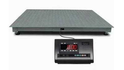 China 3 ton zacht staal/roestvrij staal Digitaal dierenschaal 1,2*1,2m Grootte LCD/LED-scherm Te koop
