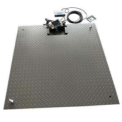 China Op maat gemaakte grootte 110/220v platform van roestvrij staal Weegschaal 1ton 2ton 3ton 5ton Te koop