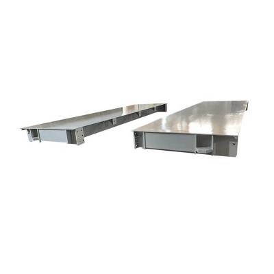 China OIML III 40 Ton Electronic Weighbridge Truck Scale with 3 Meter 4 Meter Platform Width Te koop