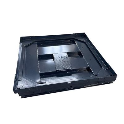 China 1ton 2ton 3ton 5ton Stainless Steel Digital Weight Scale Machine Platform Floor Weighing Scale à venda