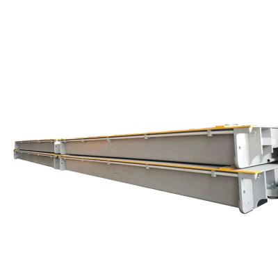China LED Display 3*24m Portable Truck Weighing Scale OIML III Accuracy Level 220v/50Hz for sale