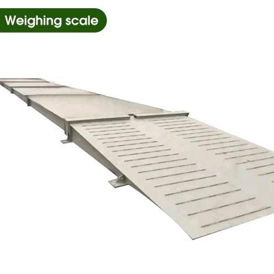Cina LED Display 3*24m Portable Truck Weighing Scale OIML III Accuracy Level 220v/50Hz in vendita