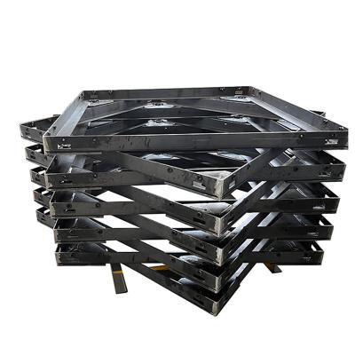 China 2000kg Capacity Stainless Steel Floor Weighing Scale for Industrial Weighing Needs for sale