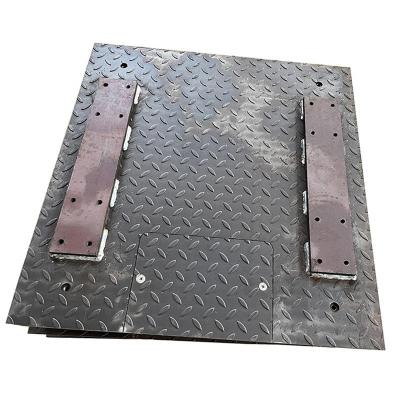 China Customized Size Veterinary Stainless Steel Platform Floor Digital Pet Postal Weight Scales en venta