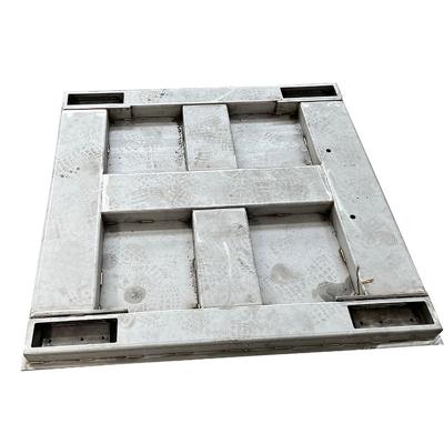 China 3T Electronic Floor Scale for Livestock Weighing Stainless Steel and Customized Size Te koop
