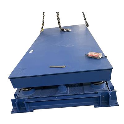 China 3T Electronic Floor Scale for Livestock Weighing Stainless Steel and Customized Size Te koop