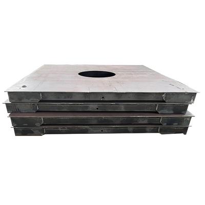 China 3T Electronic Floor Scale for Livestock Weighing Stainless Steel and Customized Size Te koop