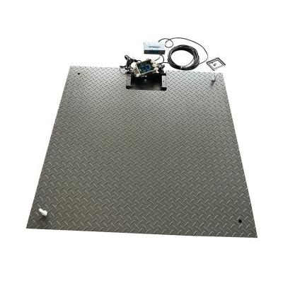 China Customized Stainless Steel Electronic Platform Floor Scale for Commercial Applications Te koop