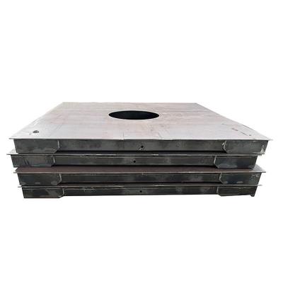 China Customized Stainless Steel Electronic Platform Floor Scale for Commercial Applications Te koop