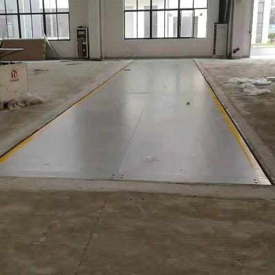 China ODM Customized 60ton Truck Scale Weighbridge 3*15m Electronic Digital Weight Bridge Te koop