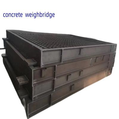 中国 OIML III Accuracy 150 Ton 12mm Carbon Steel Industrial Heavy Duty Weighbridge Truck Scale 販売のため