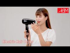 Folding Hand Electric Hair Dryer 2000W Cool / Hot Air Portable For Travel