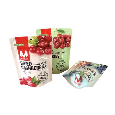 China Stand up gold zip lock bags stand up snack packaging for sale