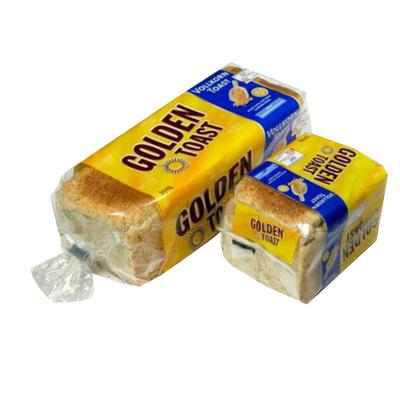 China Custom printed Basket Zip lock Sliced Bread Bakery Food Packaging Bag Toast printed bread bag for sale