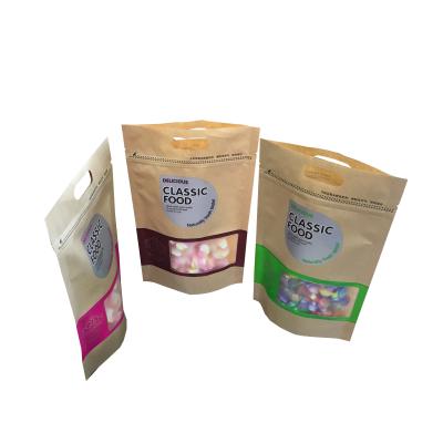 custom printing laminated zip lock resealable mylar bag for snack food