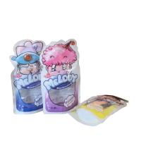 China custom shape snack food doypack marshmallow packaging with window for sale