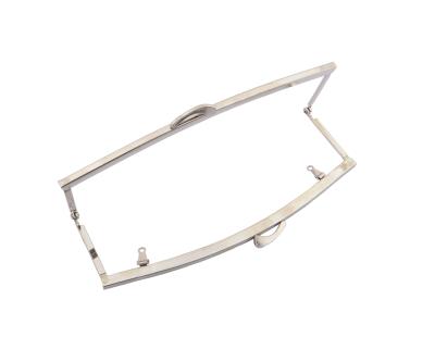 China Best quality ladies metal clutch wallet frame,clutch bag metal frame 220*65mm for sale