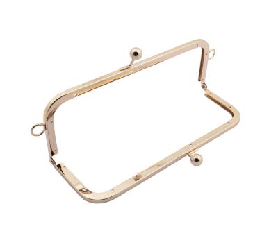 China Modern purse metal frame,evening bag metal frame with black plastic box for sale