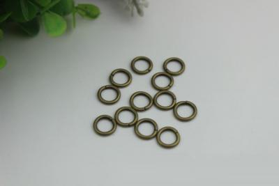 China New arrival handbag 6 mm nickel metal round wire iron buckles wholesales for sale
