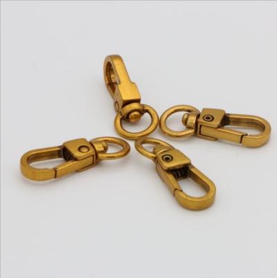 China Europe style fashion OEP color zinc alloy 10 mm hk snap hook for handbags for sale