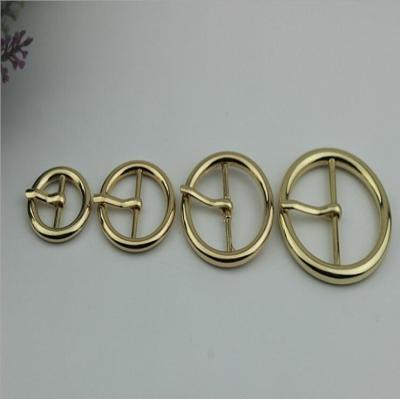 China Bag hardware zinc alloy belt buckle 20 mm / 25 mm / 30 mm /38 mm belt pin buckle for garment/handbag for sale