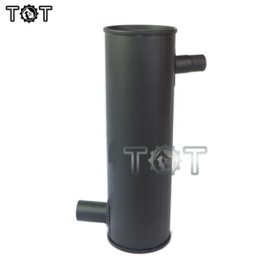 China Het dubbel maakt de Delen van het Graafwerktuigmuffler erpillar exhaust van E307 E70B 4D32 dik Te koop