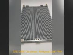 Líquido refrigerante refrigerando 245-7749 do Gp do condensador do  E320D das peças de Air Conditioner Condenser da máquina escavadora