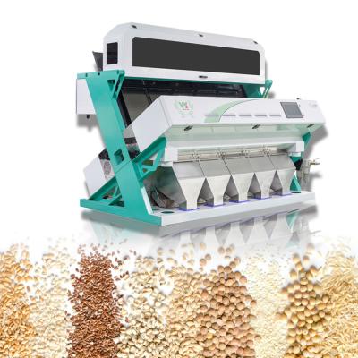 China Máquina de triagem de arroz branco / cozido de alta capacidade 5 escorregas Color sorter com bom preço à venda