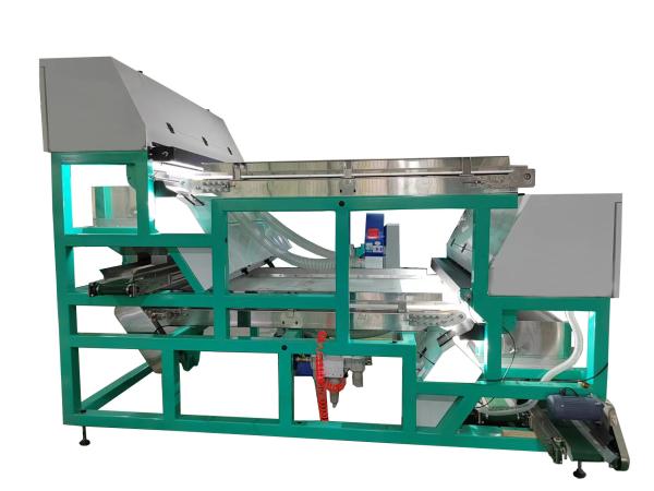 2023 Newest High-Performance CCD Optical Color Sorter Glass Mineral Sand CCD Color Sorting Machine 2 Layers