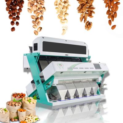 Cina Selezionatore ottico multifunzionale di colore di 5 canali degli scivoli 320 per i minerali di plastica dell'ABS di Bean Nut Seeds Pet pp del riso in vendita
