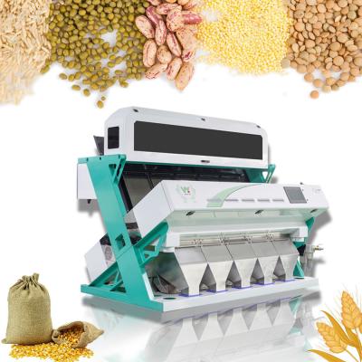 Cina Selezionatore ottico multifunzionale di colore di 5 canali degli scivoli 320 per i minerali di plastica dell'ABS di Bean Nut Seeds Pet pp del riso in vendita